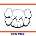 Kaws Face Svg Bundle, Kaws Skull Svg, Kaws Figure PNG, Kaws Png Svg ...