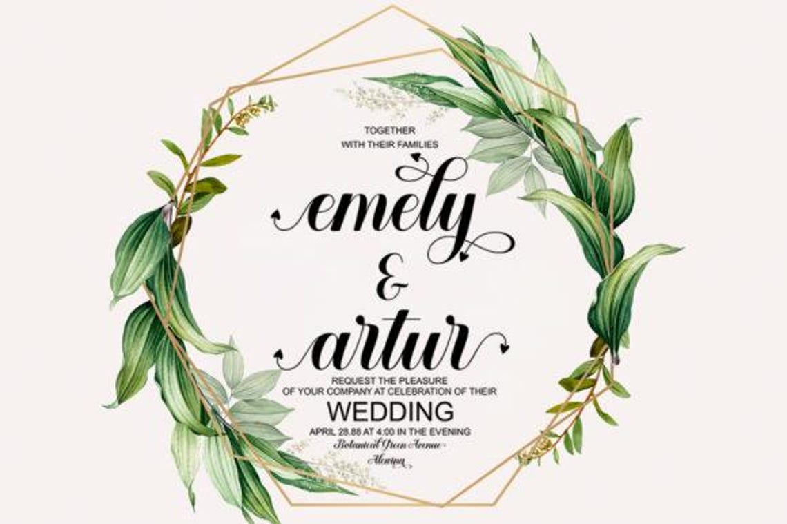 Handwritten Wedding Font Bundle, Script Font for Handwritten ...