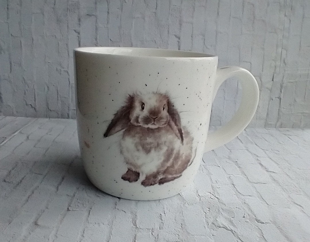 Royal Worcester Wrendale Rosie by Hannah Dale Bunny Mug Rabbit Cup ...