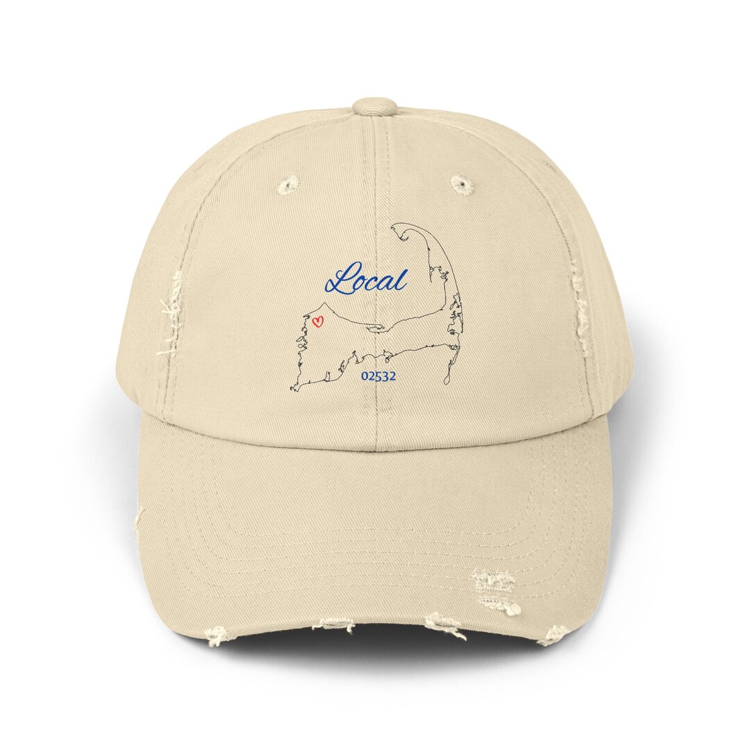 Bourne Massachusetts Cape Cod 02532 LOCAL Unisex Distressed Cap Father ...