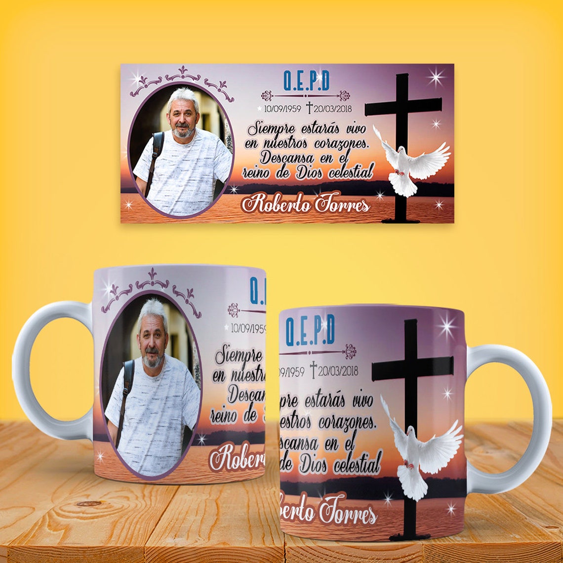 Mug Templates Sublimation Deceased Png Pdf - Etsy