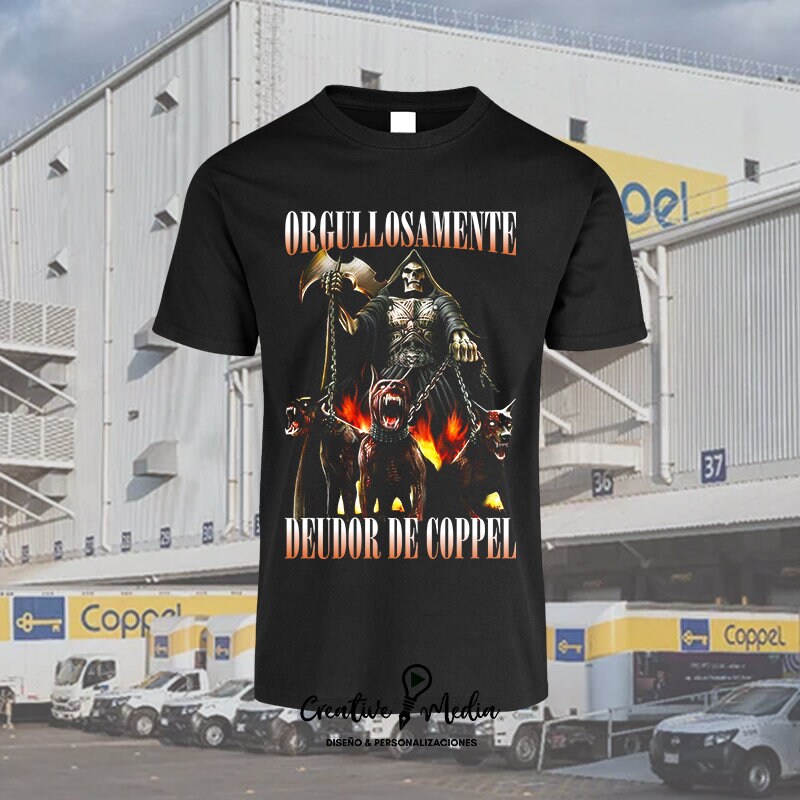 Calacas Chidas Orgullosomanete Deudor De Coppél SEMITONOS png para DTF ...