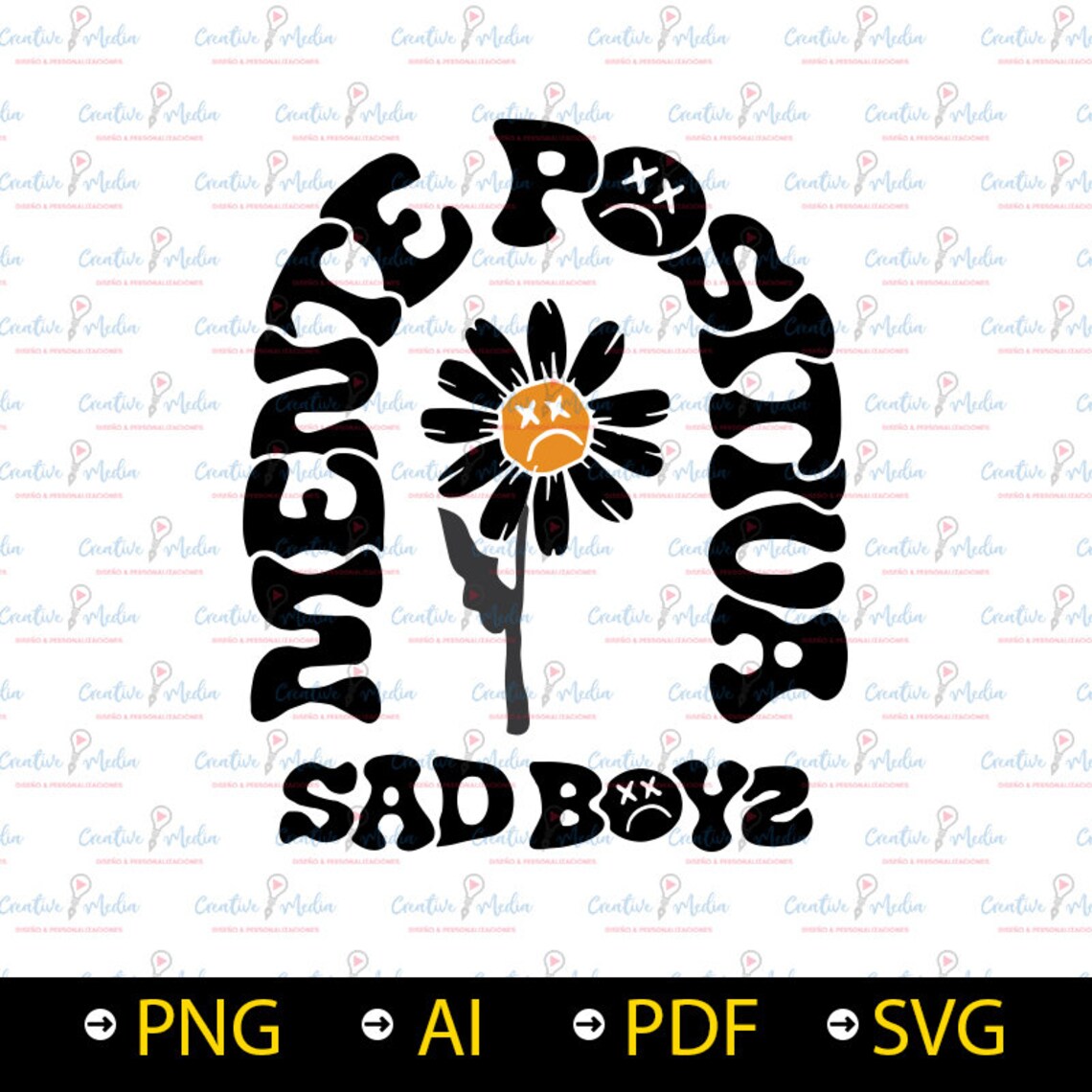 Vector Junior H Sad Boys Positive Mind Pdf Ai Svg Png - Etsy