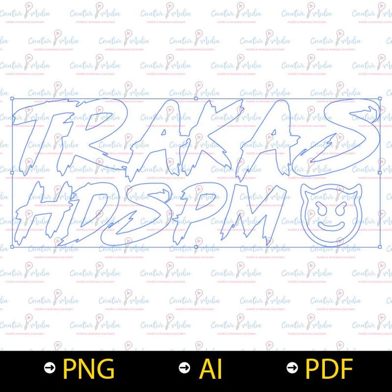 Trakas HDSPM | Luis R. Conriquez Vector Png - Etsy