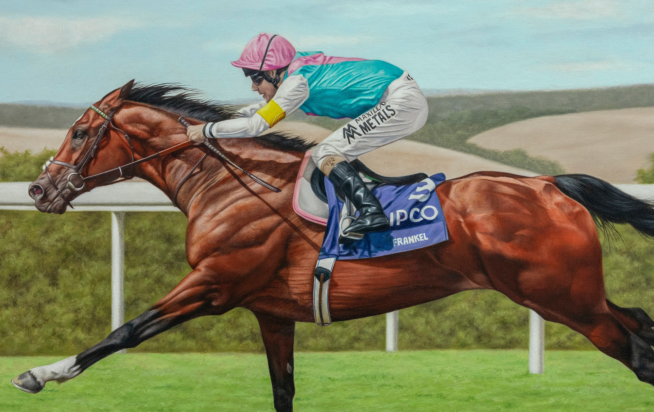 Horse Racing Print-frankel-signed Limited Edition Print. - Etsy UK