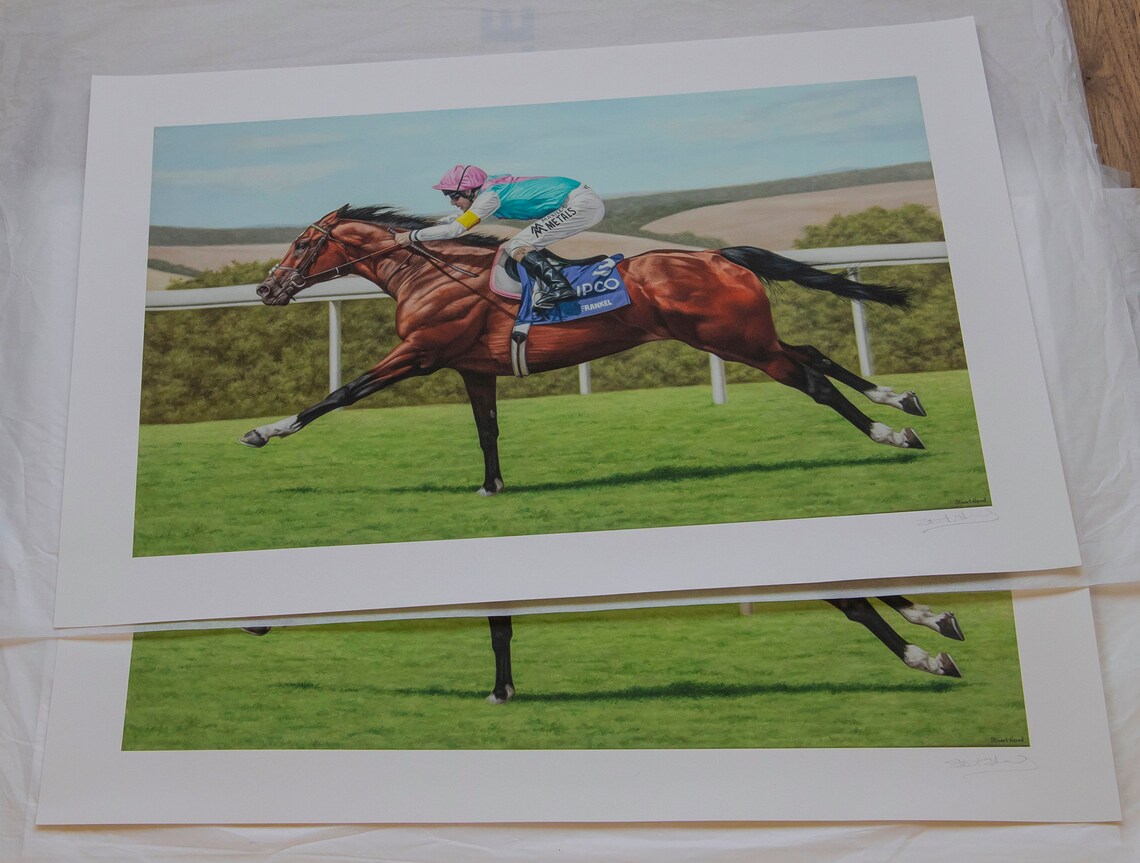 Horse Racing Print-frankel-signed Limited Edition Print. - Etsy UK