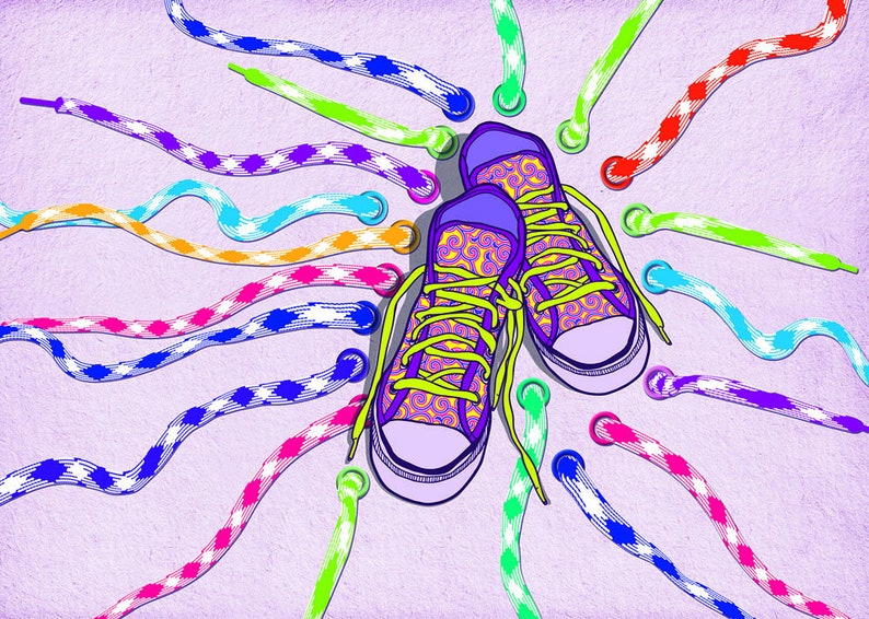 Wallpaper With Sneakers, Wallpaper for Teenagers, Design for Grown up ...