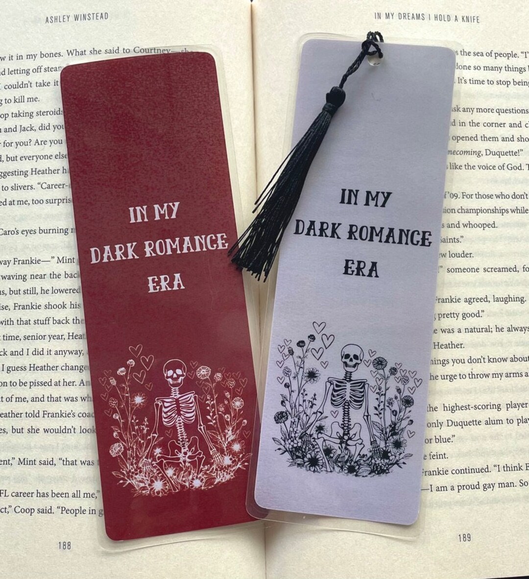 Dark Romance Era Bookmark - Etsy