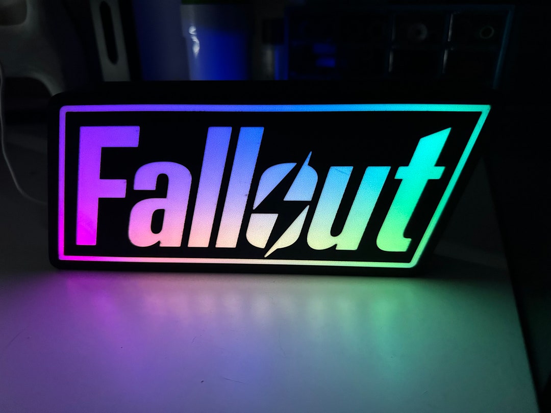 Fallout Lightbox Wifi 3D Printed - Etsy
