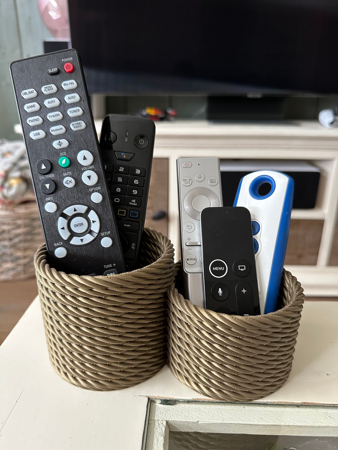 Rope Remote Control Holder 3D Print - Etsy