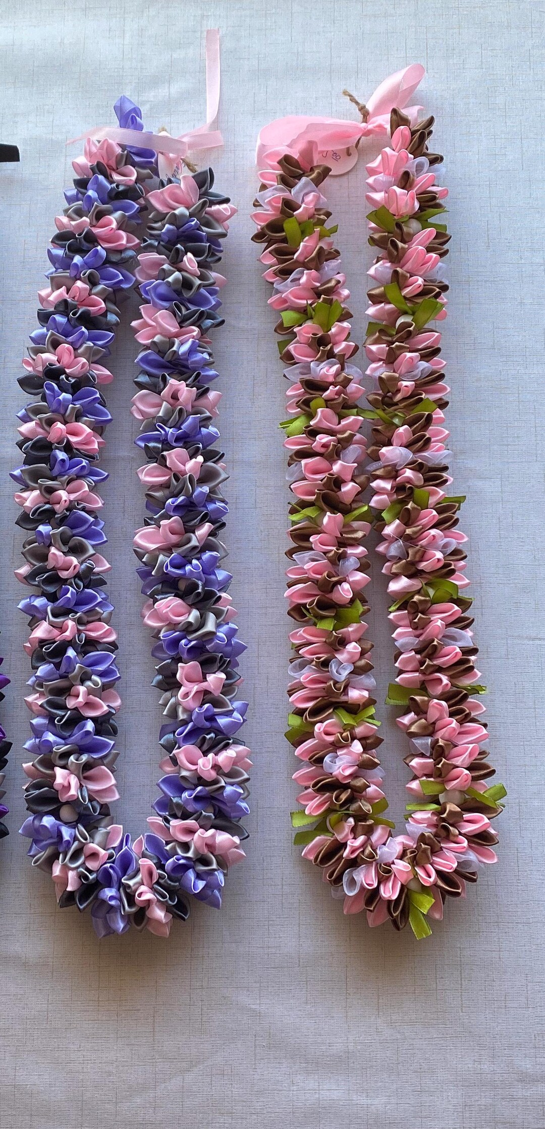 Forever / Flower Ribbon Leis - Graduation / Birthdays / Special Events ...