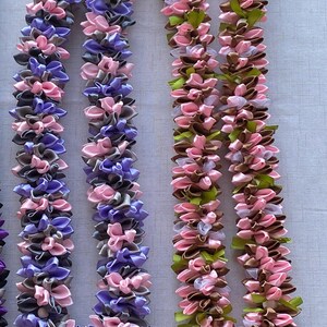 Forever / Flower Ribbon Leis - Graduation / Birthdays / Special Events ...