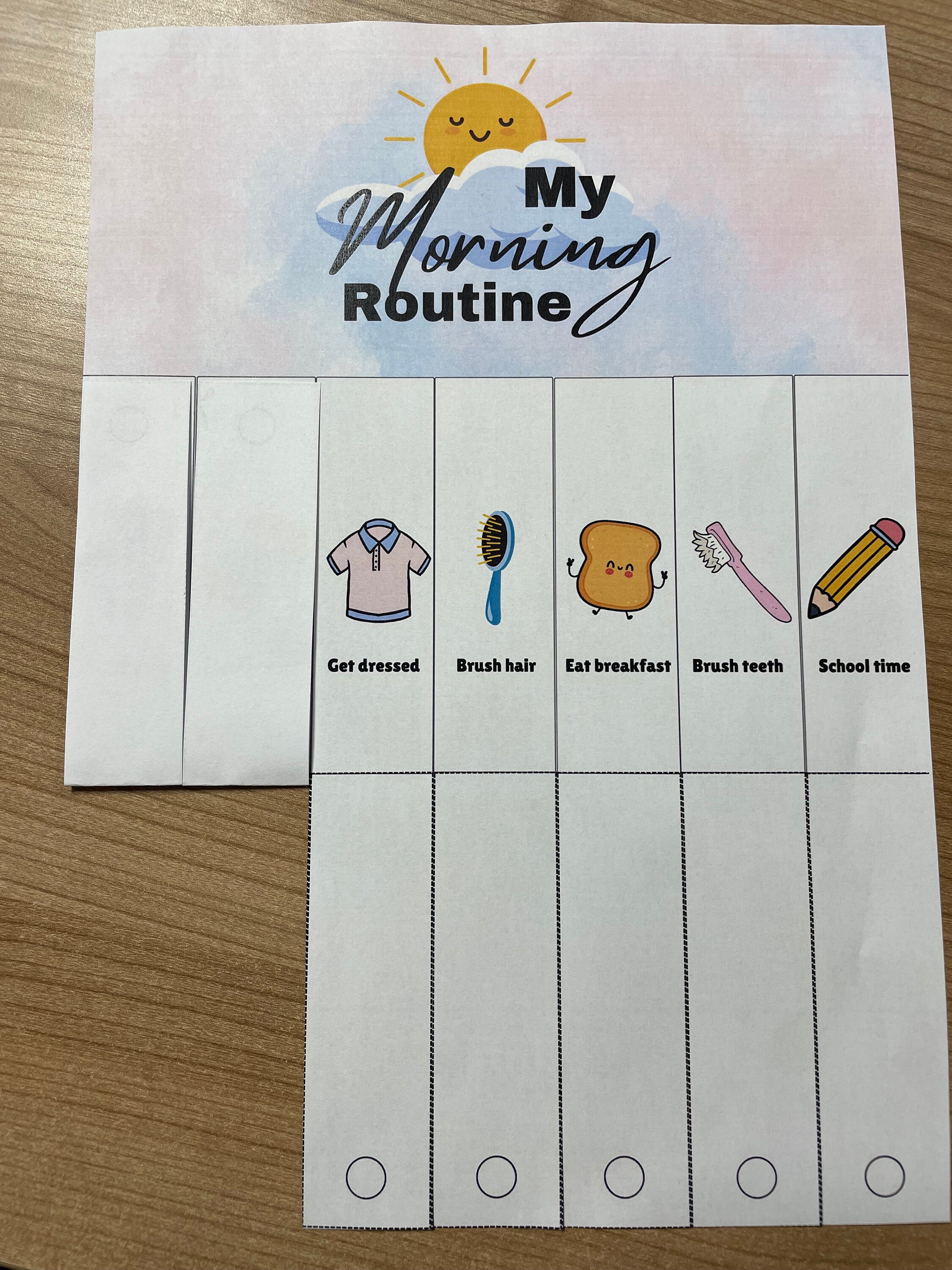 Printable Morning and Evening Routine Chart - Etsy