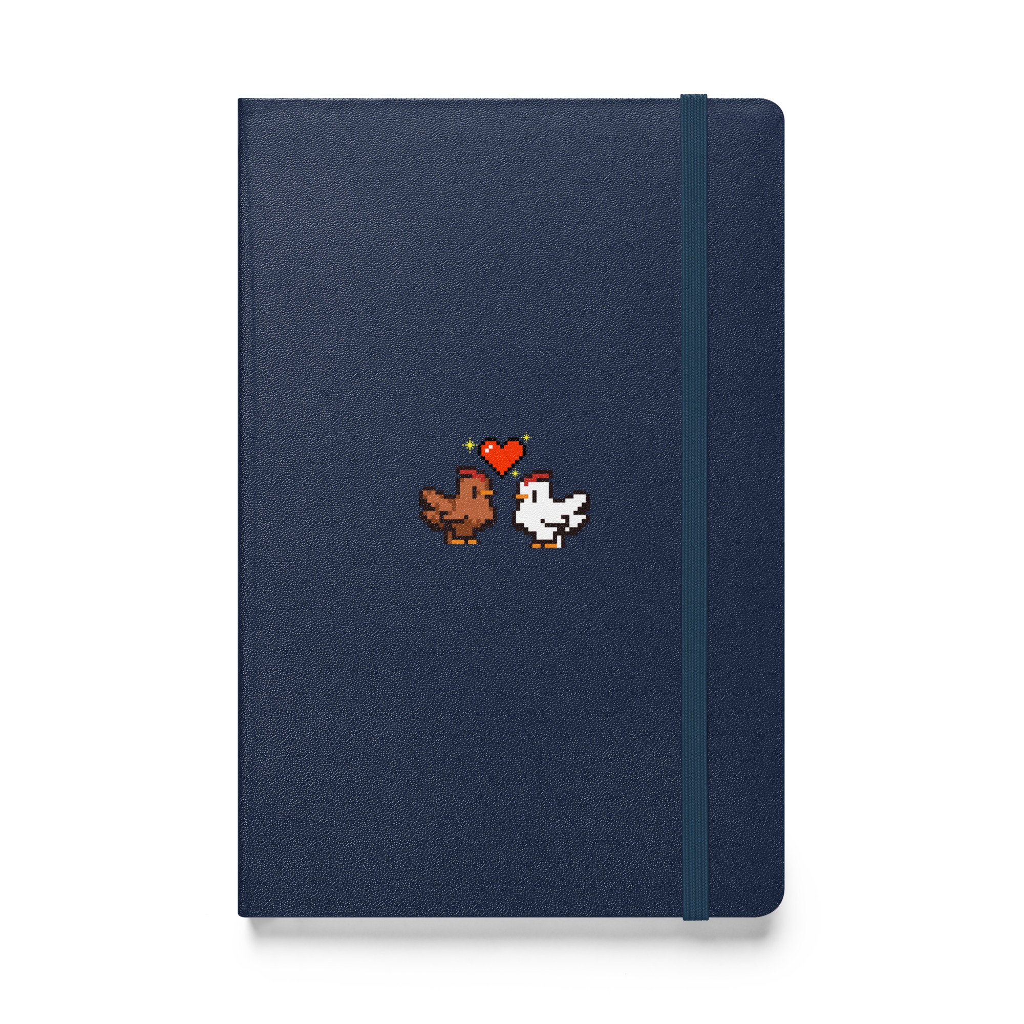 Stardew Valley Hardcover Bound Notebook, Pixel Chicken, Pixel Art ...