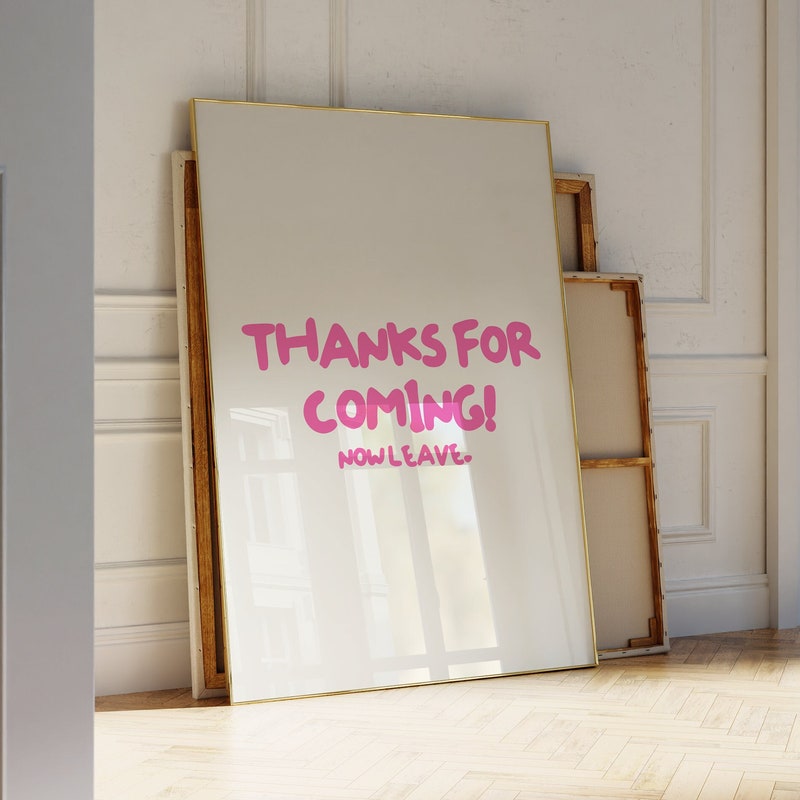 Roommate Sign - Etsy