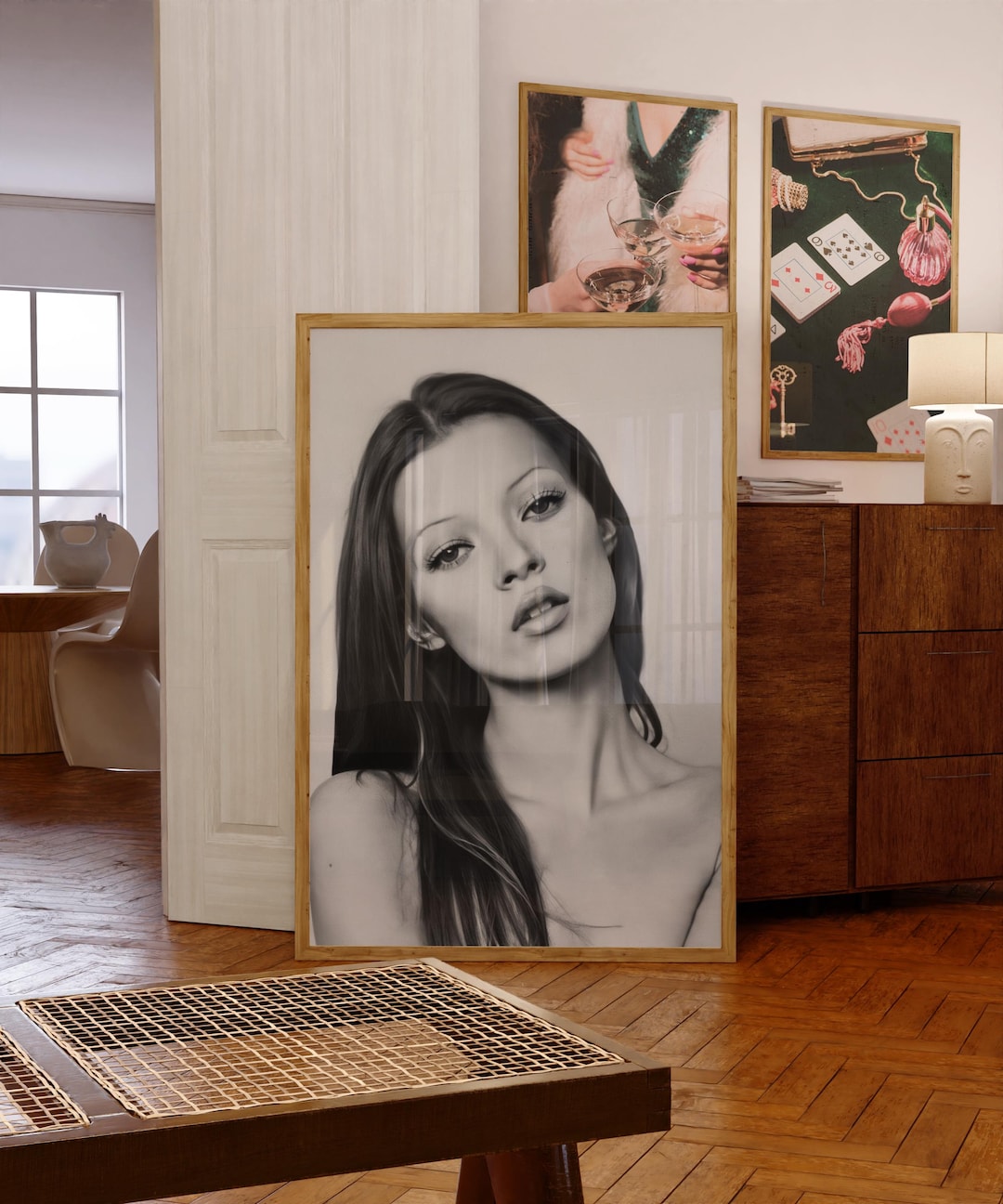 Kate Moss Poster Kate Moss Print Black and White Prints Photography ...