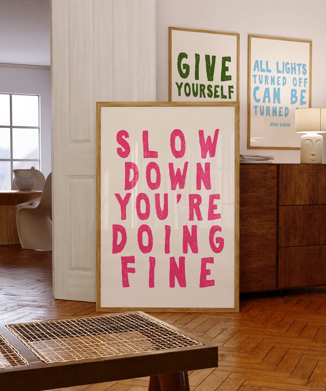 Slow Down Youre Doing Fine Print, Pink Vienna Billy Joel Poster, Billy ...