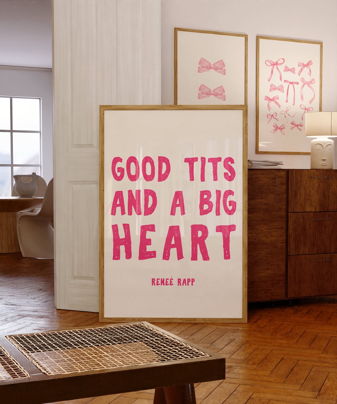 Renee Rapp Poster, Good Tits and a Big Heart Renee Rapp, Tummy Hurts ...