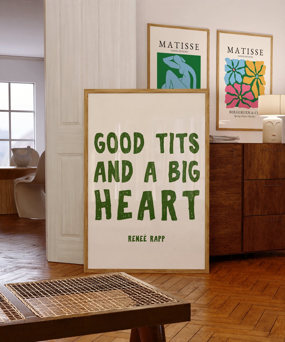 Renee Rapp Poster, Good Tits and a Big Heart Renee Rapp, Tummy Hurts ...