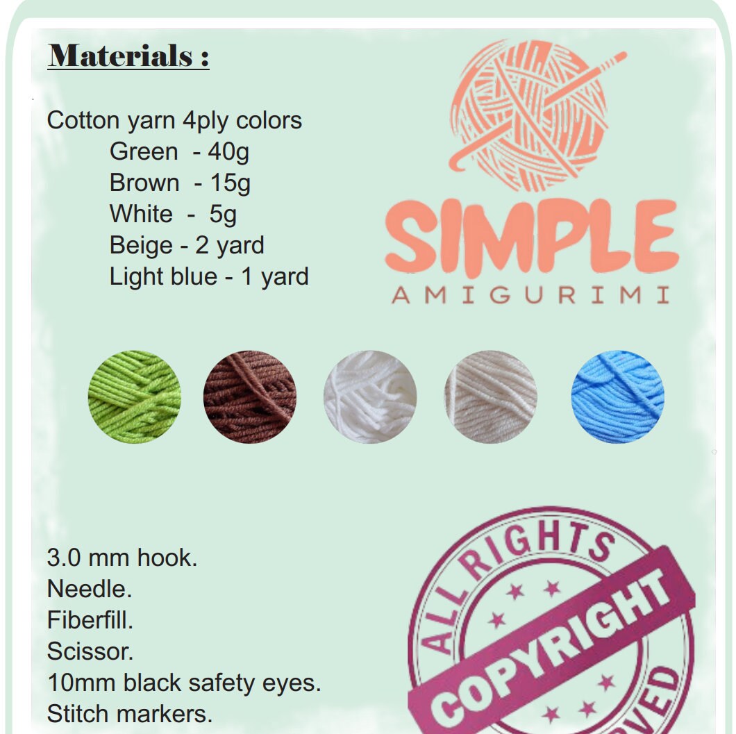 Cute Amigurumi Shrek Crochet Pattern Easy Shrek Green Crochet for ...