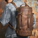 Vintage Leather Backpack, Brown Leather Backpack, Rucksack ...