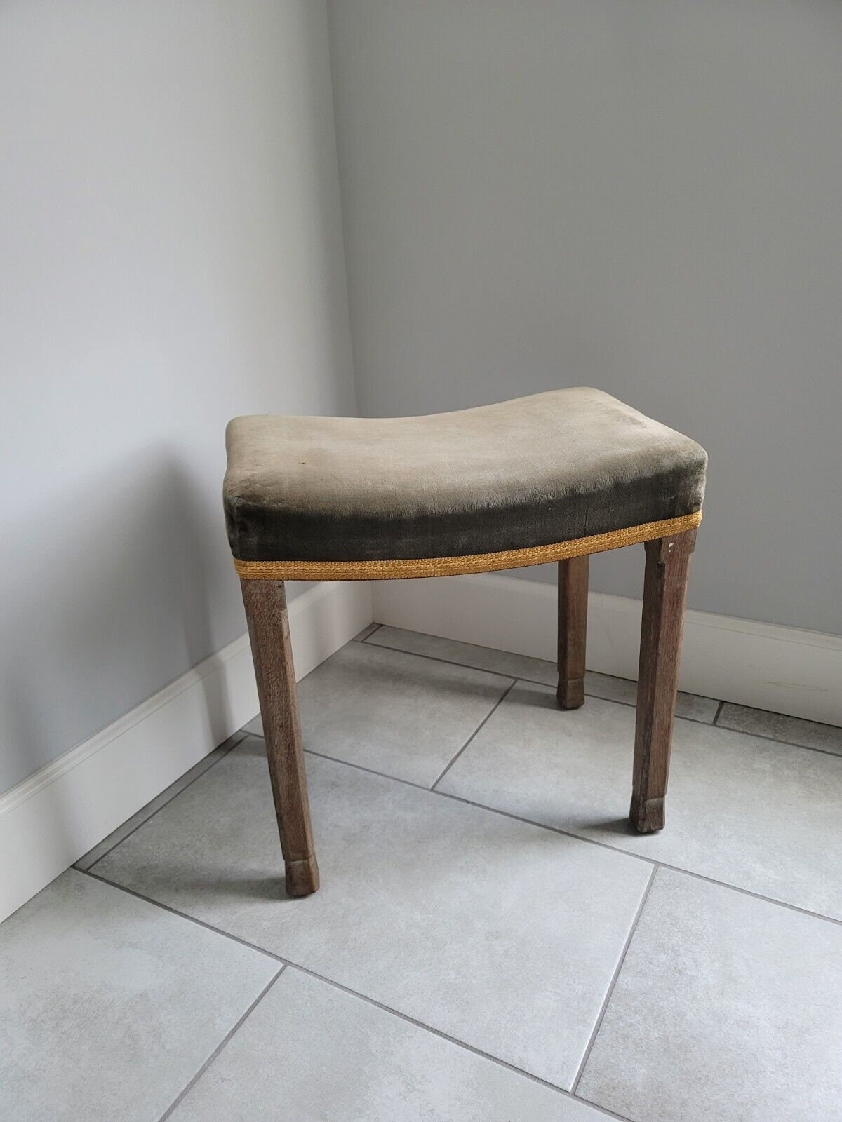 1953 Antique Queen Elizabeth II Royal Coronation Stool Westminster ...