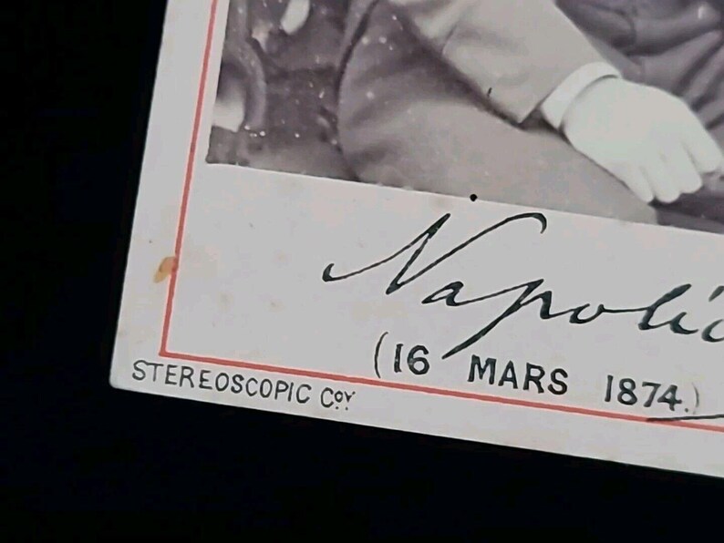 Louis Napoleon IV Prince Imperial CDV Photo Cabinet Card Royalty French ...