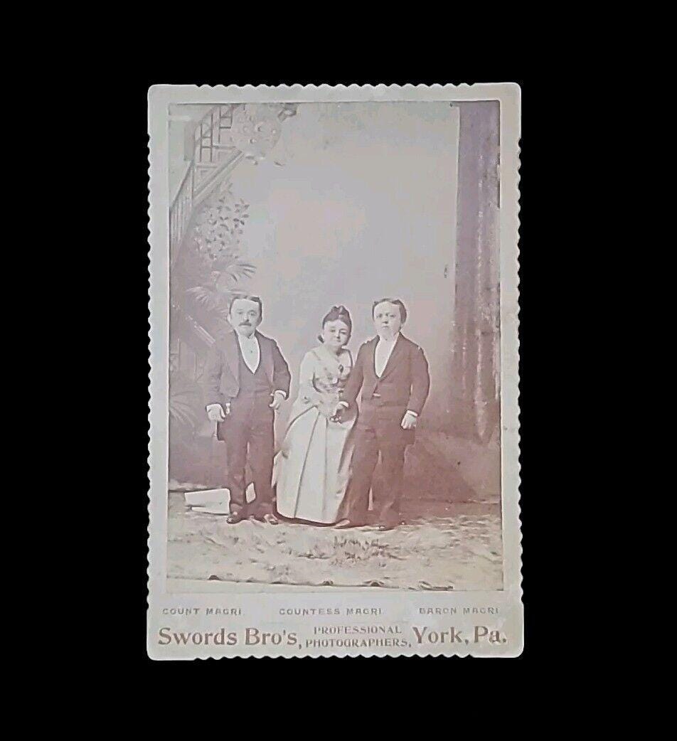 Royal Count Primo Magri Signed Photo CDV Cabinet Card Baron Ernesto ...