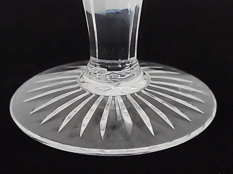 Duchess of Windsor Wallis Simpson Crystal Cordial Wine Glass Royal ...