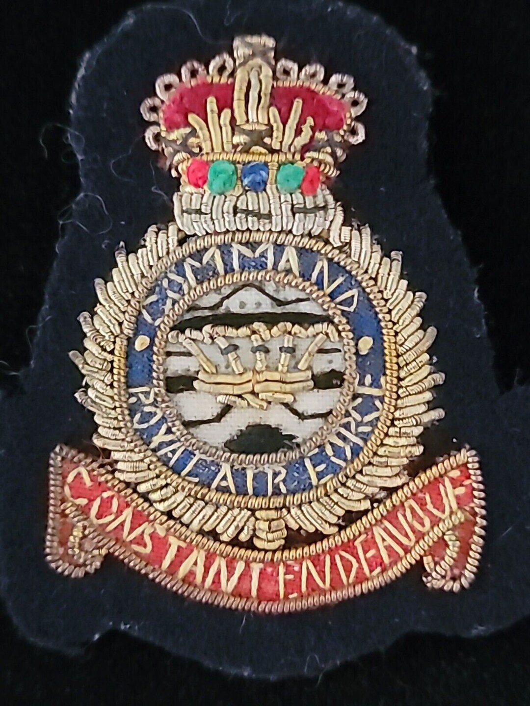 Queen Elizabeth II Royalty Bullion Wire Embroidery Patch Embroidered ...