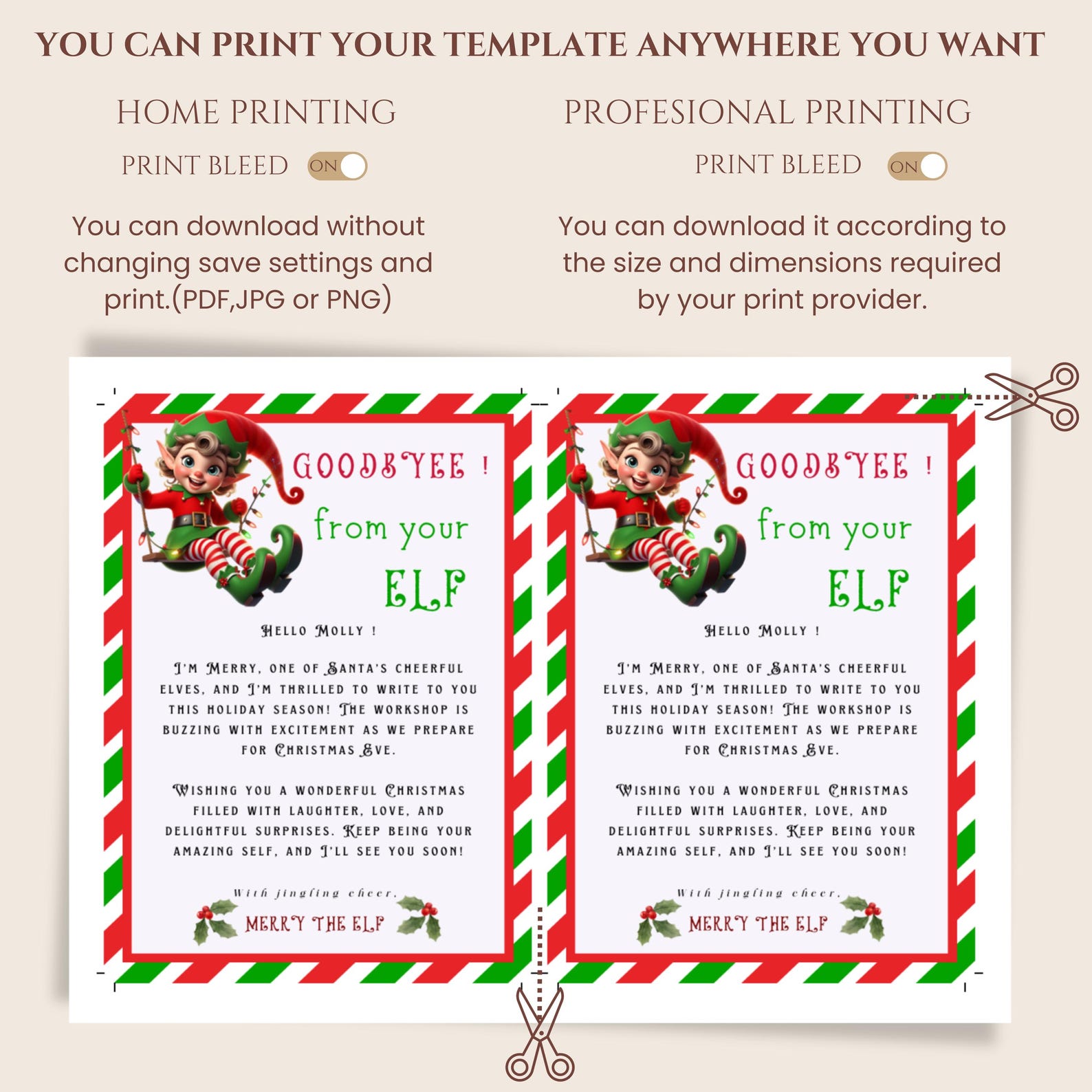 Editable Elf Are Back Letter, Elf Welcome Back Letter, Elf Ideas ...