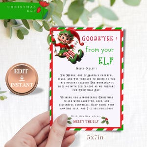Editable Elf Are Back Letter, Elf Welcome Back Letter, Elf Ideas ...
