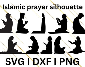 Man Praying Svg, Woman Praying Svg, Praying Svg, Man, Woman, SVG, Ai ...