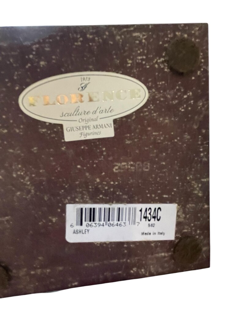 Giuseppe Armani Vintage 1999, Signed Ashley Porcelain Figurine 1434c - Etsy