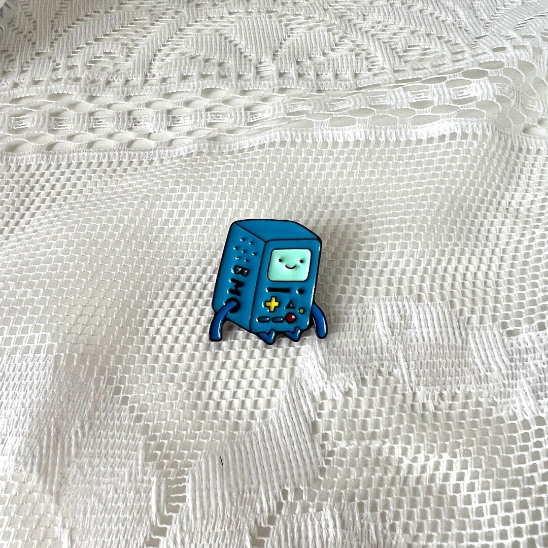 BMO Pin | Adventure Time Cartoon Metal Badge - Etsy