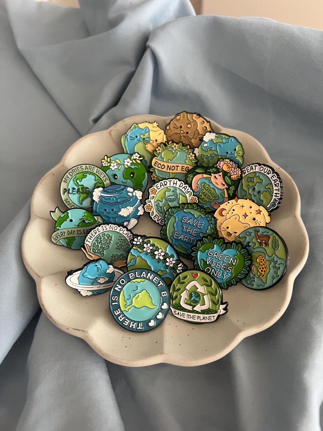 Earth Day Pins Series 1 - Etsy