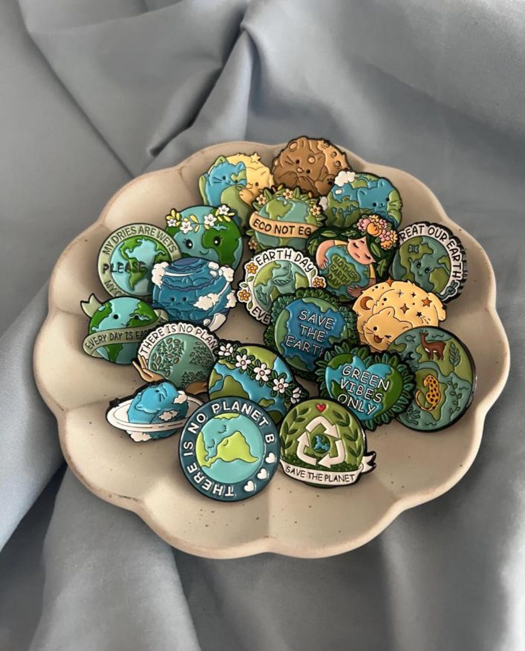 Earth Day Pins Series 2 - Etsy