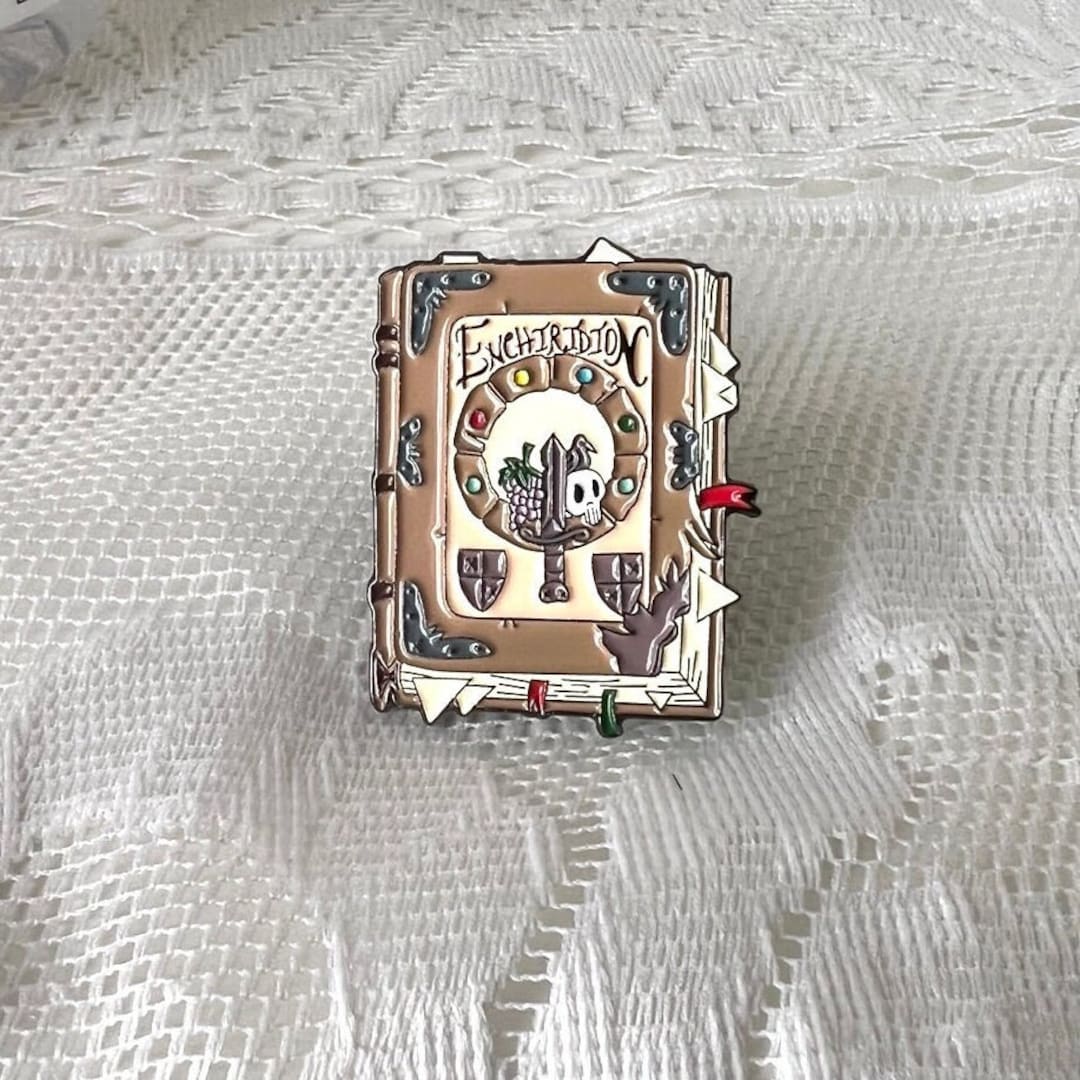 Enchiridion Book Pin | Adventure Time Cartoon Badge - Etsy
