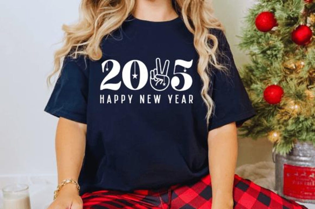 Hello 2025 SVG PNG, New Year Shirt Design. - Etsy
