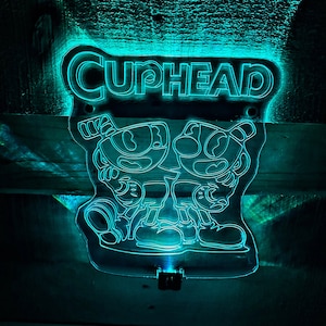 Cuphead - Season 1 LED Wall Art - Etsy