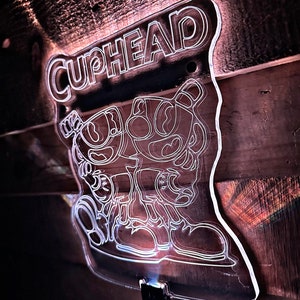 Cuphead - Season 1 LED Wall Art - Etsy