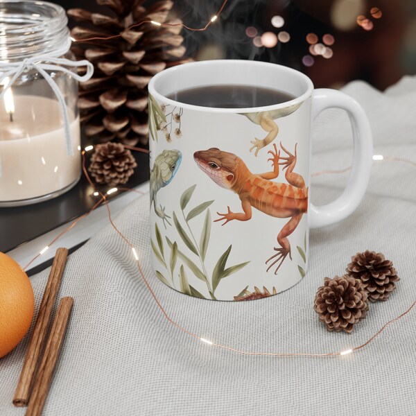 Lizard Mug - Etsy