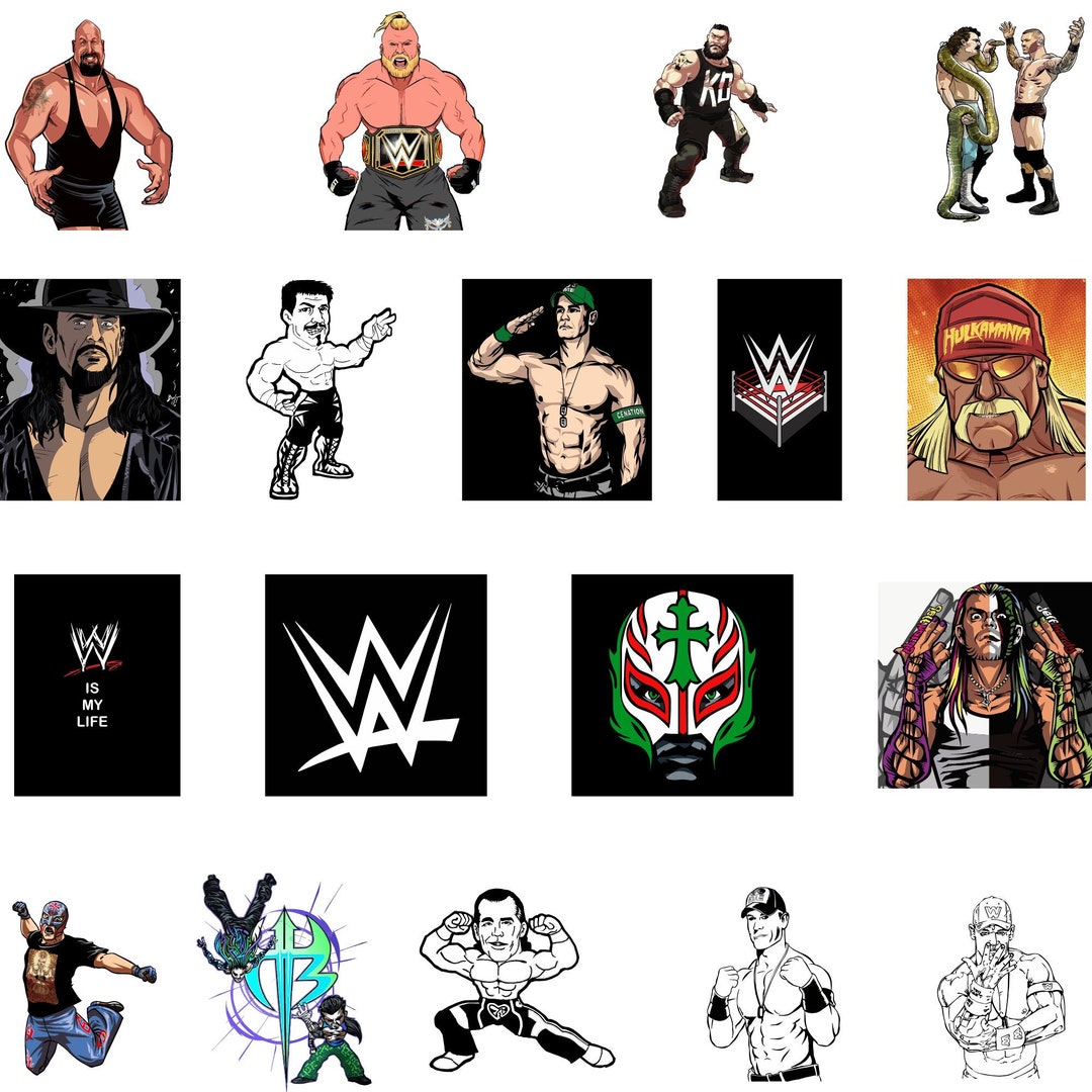 Paquete SVG de lucha libre, PNG, imágenes prediseñadas, paquete Cricut ...