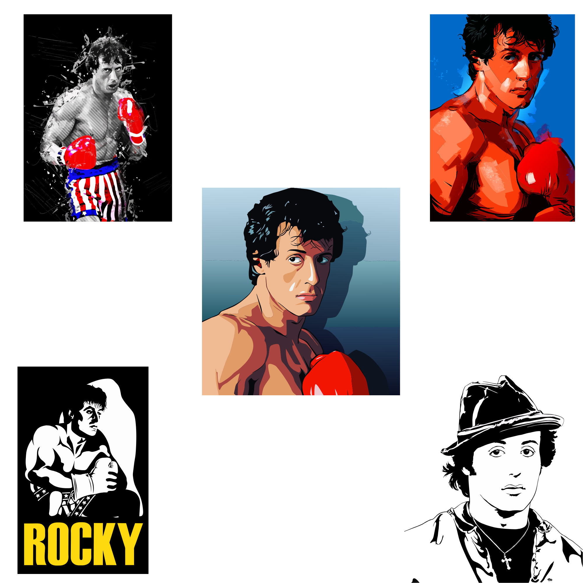 Rocky Balboa Svg, Balboa Png Instant Download - Etsy