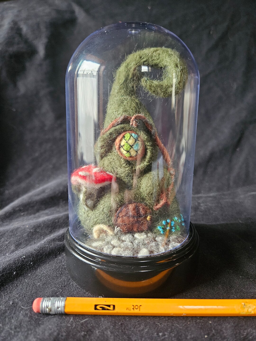 Felted Hobbit House - Etsy