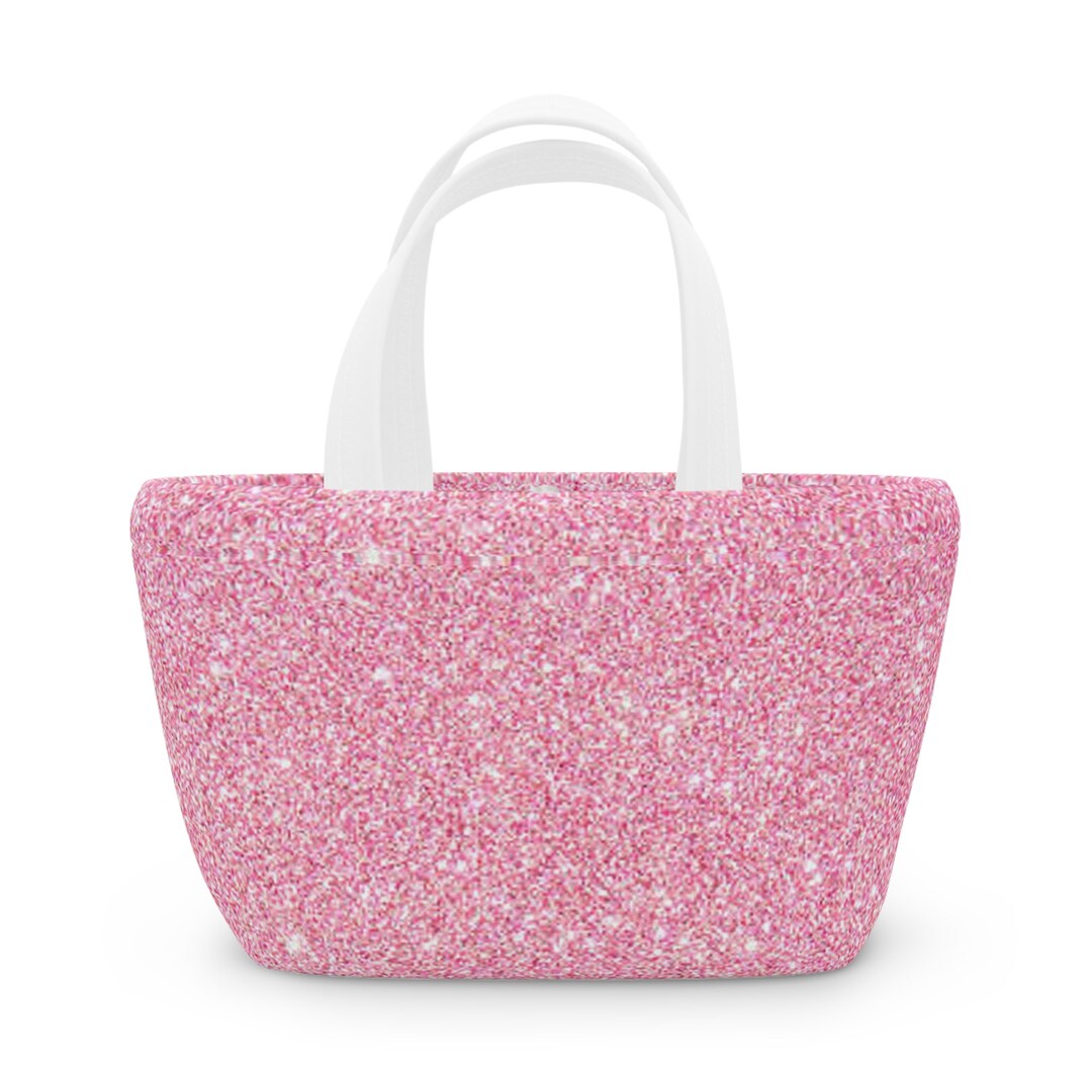 Pink Sparkle Lunch Bag, Sparkles, Sequin, Lunch, Girl Lunch Bag, Pretty ...