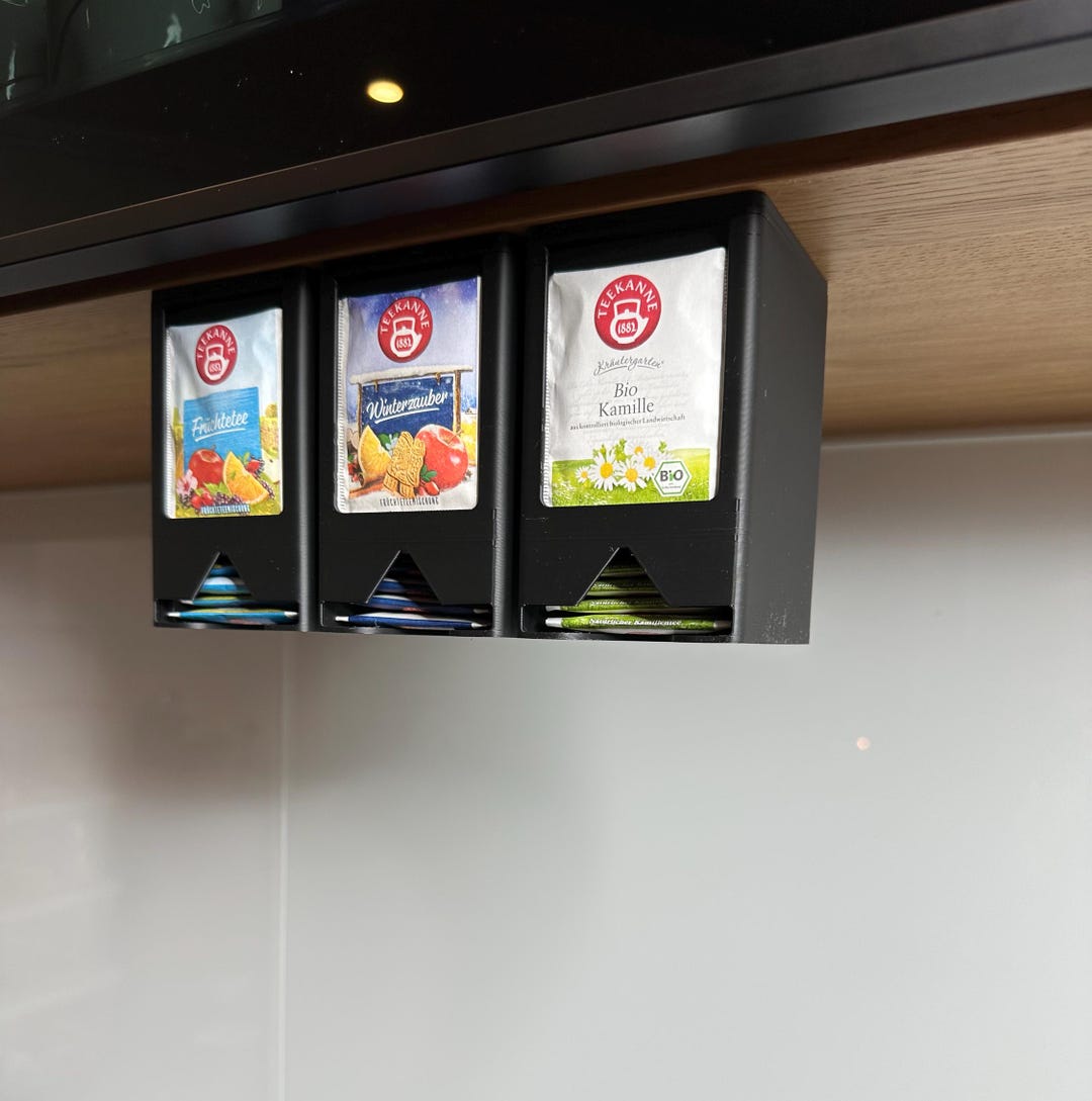 Tea Bag Dispenser Magnetic, Tea Storage, Tea Organizer for Tea Bags ...