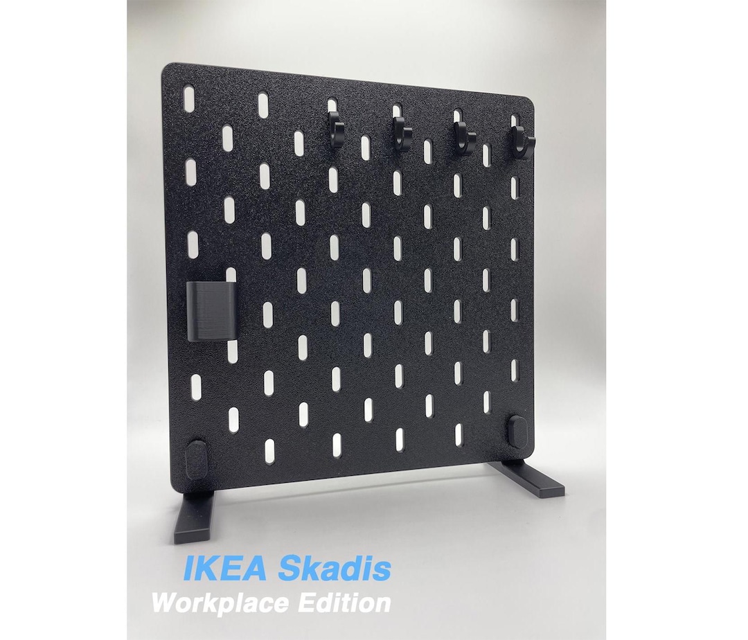 IKEA SKADIS Perforated Board Workplace Edition Pegboard - Etsy UK