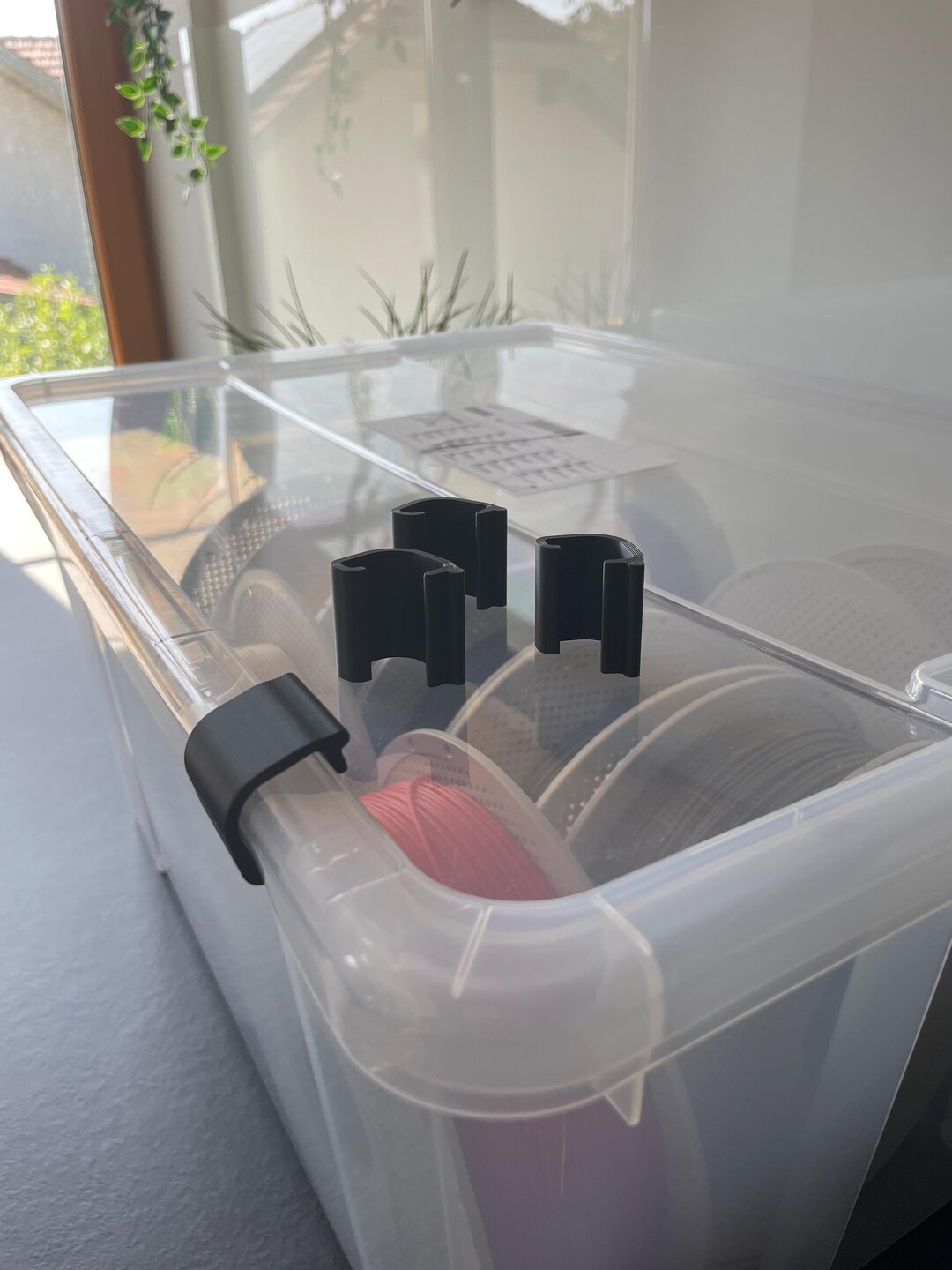 20 Pcs. Ikea Samla Clips for 45 65 Liter Boxes / Available in 10 ...