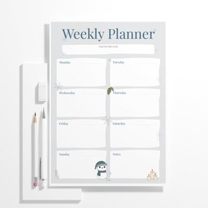 Printable All-in-one Winter Planner Daily, Weekly, To-do, Notes ...